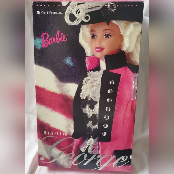 Mattel | Toys | Rare Vintage George Washington Barbie Collectible ...